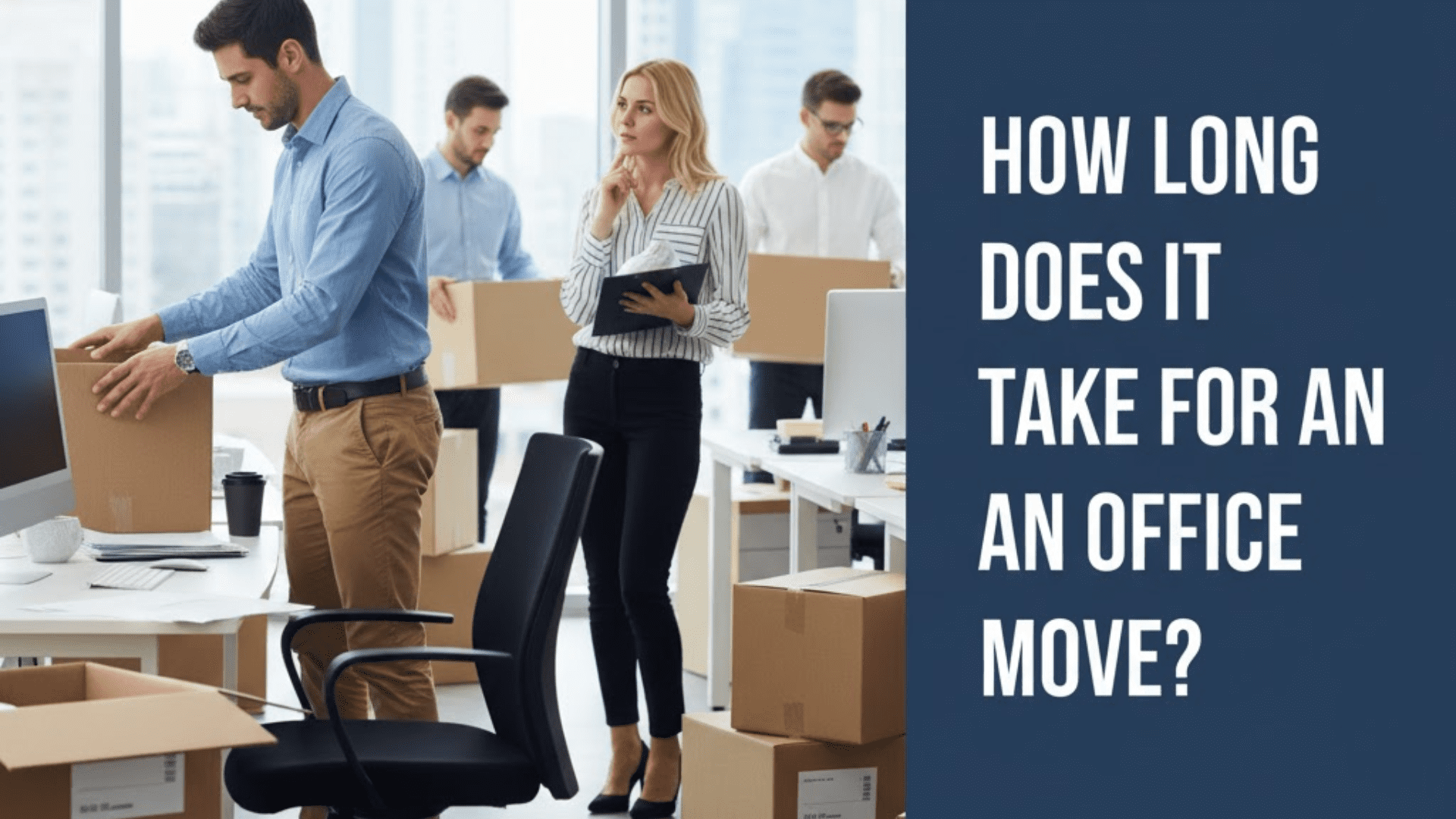 How Long Does it Take for an Office Move | AuSAFE Removals